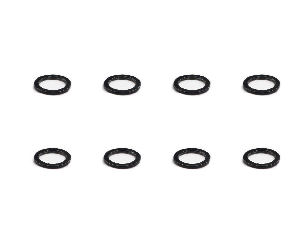 Skateboard Truck Axle Washers BESPEED Black Flat Washers