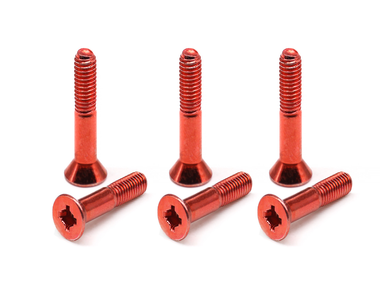 Skateboard Parts Truck Bolt BESPEED Red Combination Screw