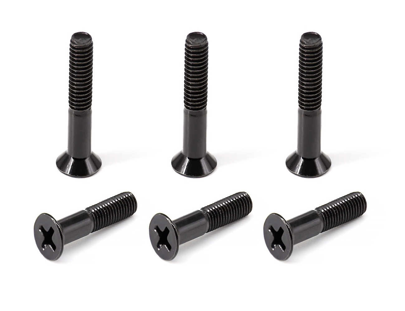 Skateboard Parts Mounting Bolts BESPEED Black Truck Screws
