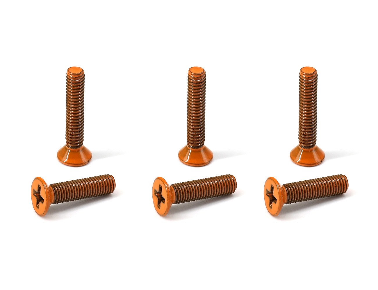 Skateboard Components Mounting Bolts BESPEED Orange Screw