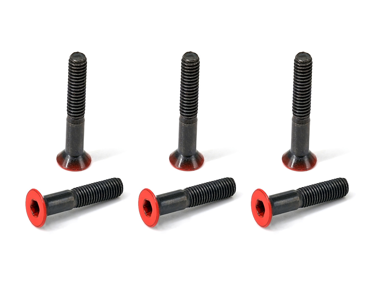 Skateboard Truck Bridge Screws BESPEED Red Head Truck Bolts