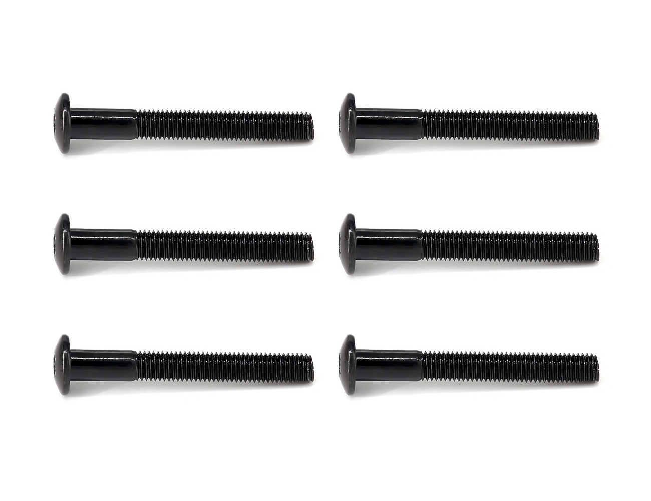 Skateboard Bolt BESPEED Steel Black Truss Head Socket Truck Bolts for ...