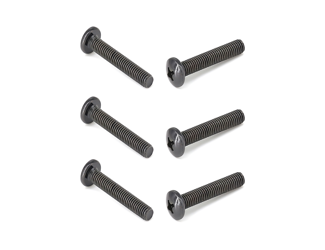 Bolt Skateboard BESPEED Black Truss Head Philips Truck Bolts