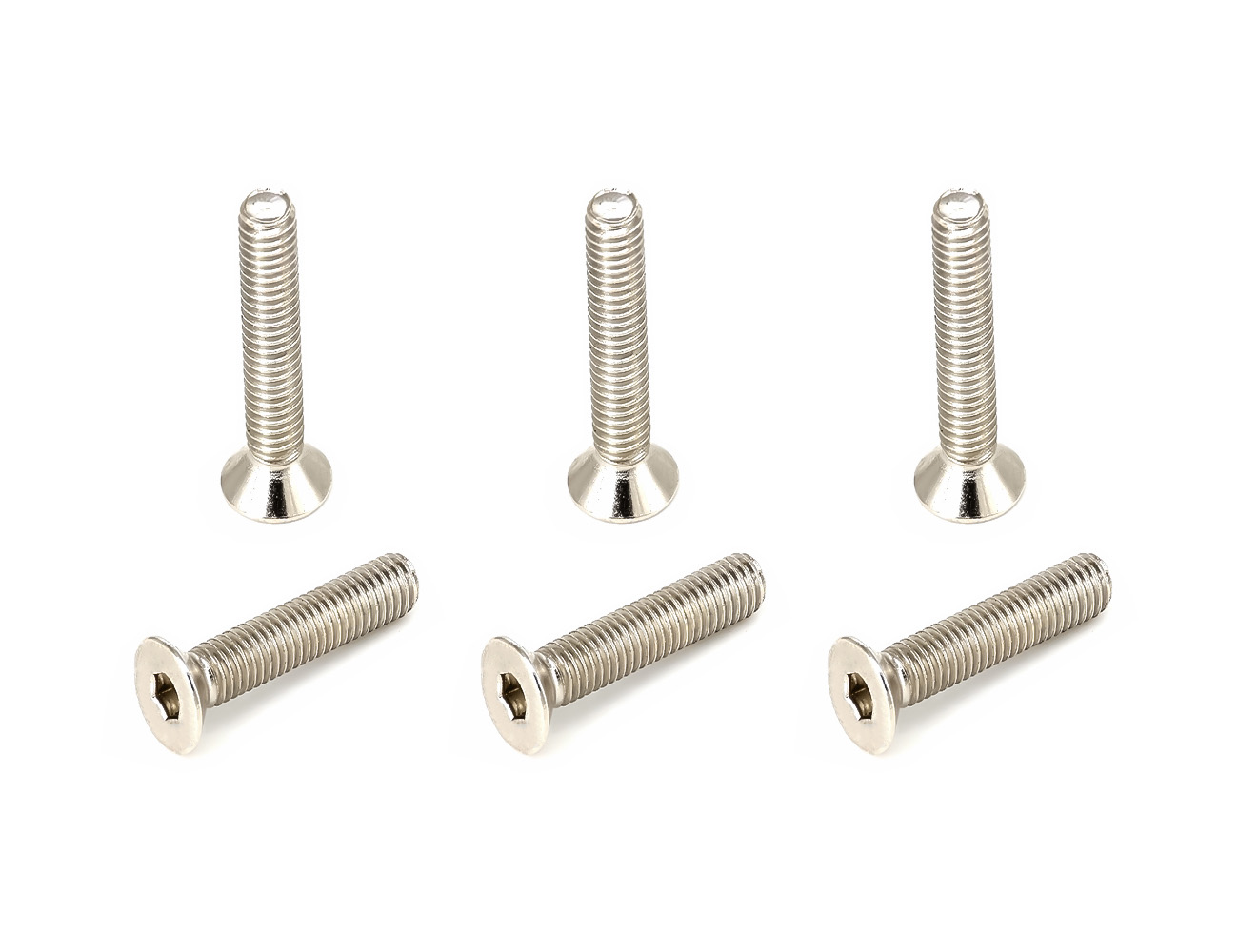 Skateboard Hardware Mount Bolts BESPEED Silver Truck Bolts
